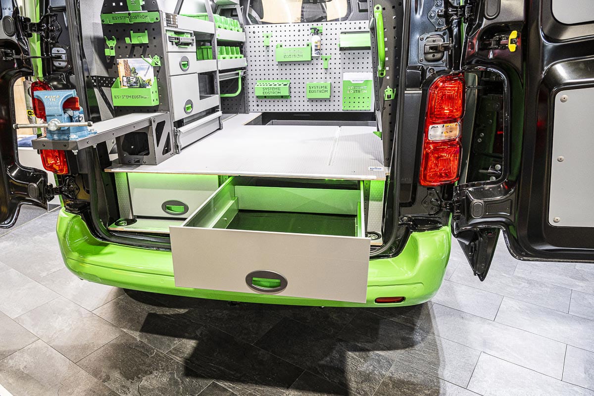 Aménagement fourgon utilitaire System Edström sur Peugeot Partner ...